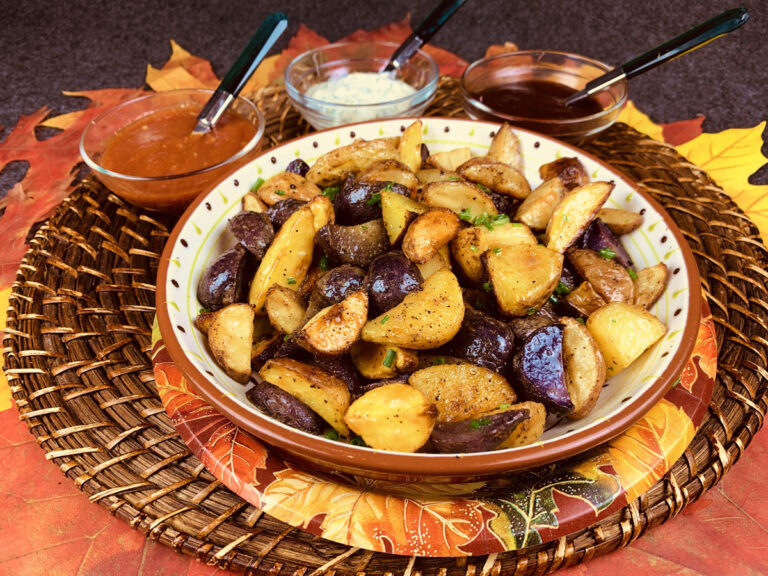 Roasted Petite Medley Potato Wedges - Food for Your Body, Mind, and ...