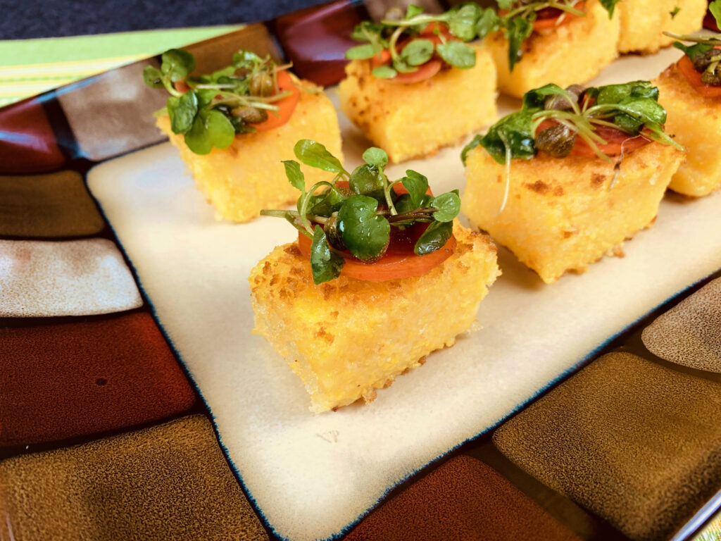 Crispy Crusted Polenta Squares - Food for Your Body, Mind, and ...