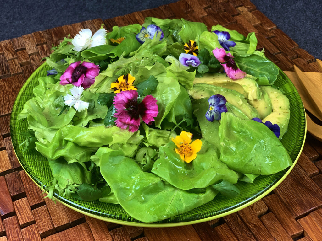 Blossoming Spring Green Salad - Food for Your Body, Mind, and ...
