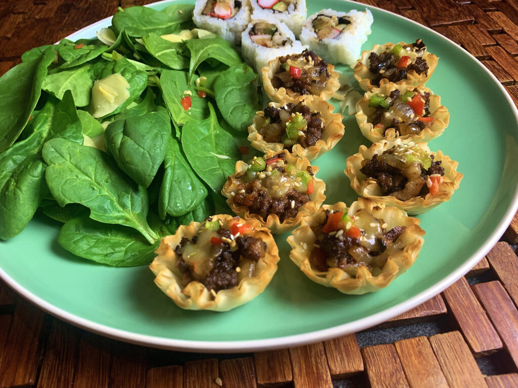 Asian Barbecue Wagyu Beef Mini Cups - Food for Your Body, Mind, and ...