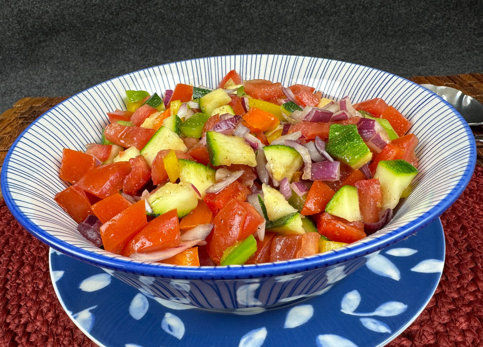 Farm Fresh Vegetable Chopped Salad - Food for Your Body, Mind, and ...